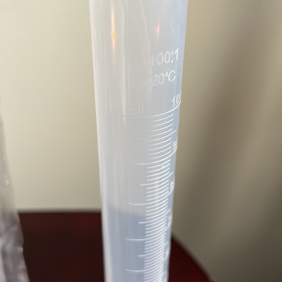 Other | New Lot Of 4 Funnel 6 Graduated Cylinder With Milliliter ...